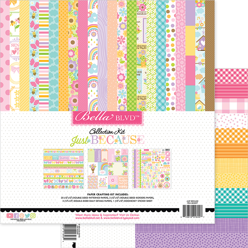 Just Because Paper Packs [PAPER PACKS JUST BECAUSE] - $50.00 : Bella BLVD